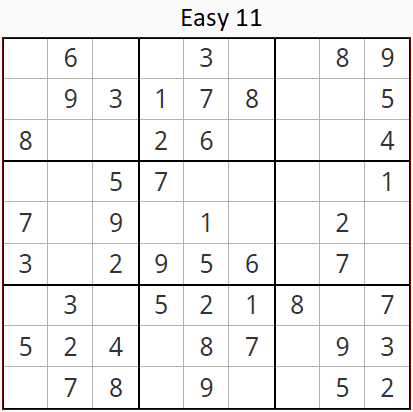 1008 Sudoku Puzzles. Easy. (PDF) - SudokuStation