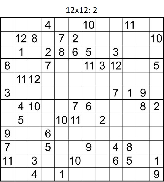 302 Large Print Sudoku Puzzles. 7 Variations. (PDF)