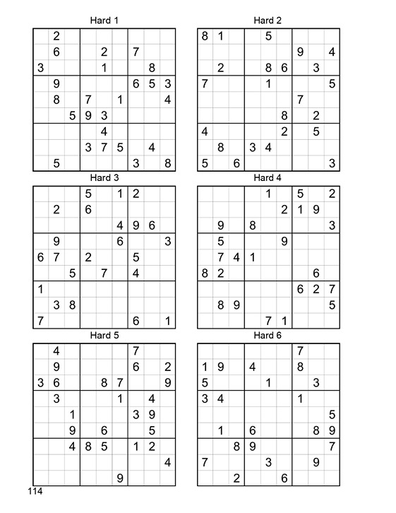 1002 Sudoku Puzzles. Easy, Medium, Hard. Vol. 1 (PDF)