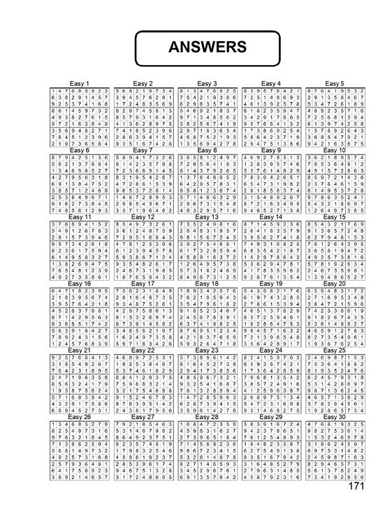 1002 Sudoku Puzzles. Easy, Medium, Hard. Vol. 1 (PDF)