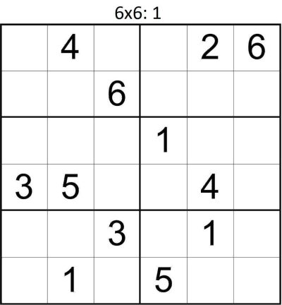 Sudoku Puzzles for Kids. 6 Variations. Easy to Hard. (PDF)