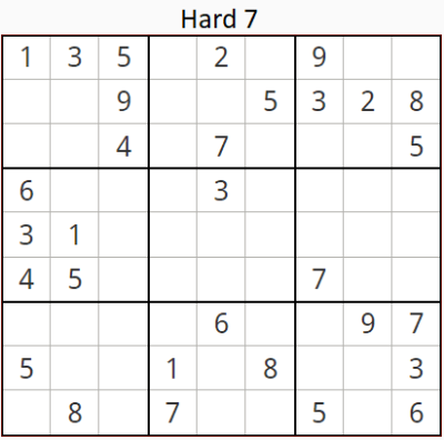 1002 Sudoku Puzzles. Hard & Extreme. (PDF)