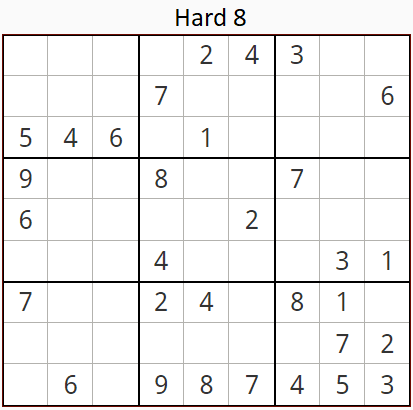 1008 Sudoku Puzzles. Hard. (PDF) - SudokuStation