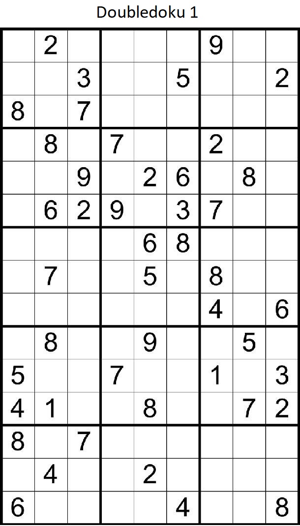 302 Large Print Sudoku Puzzles. 14 Variations. (PDF)