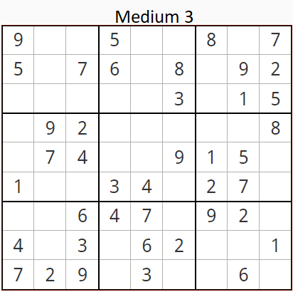 1002 Sudoku Puzzles. Easy, Medium, Hard. Vol. 2 (PDF)